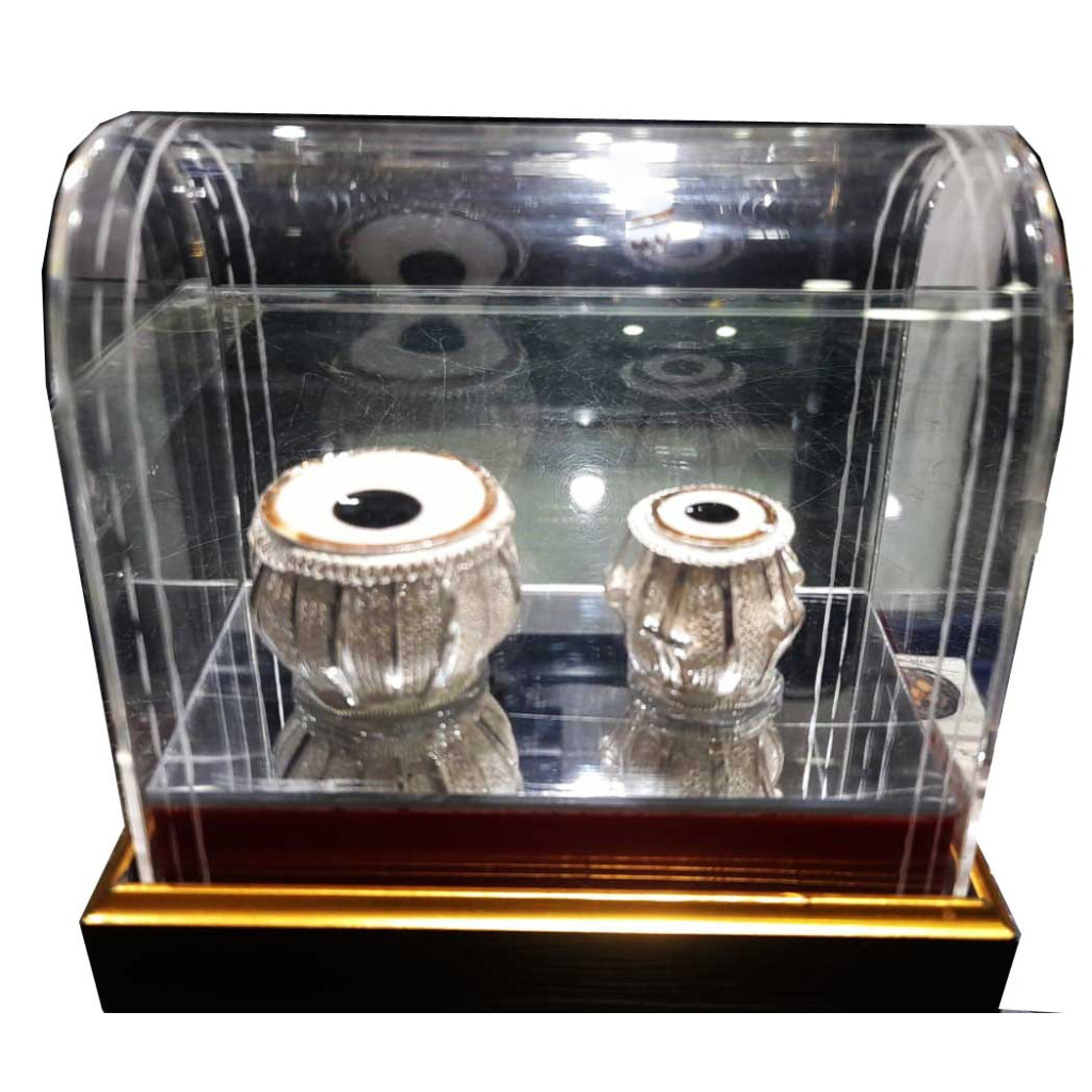 Shop online for Silver Tabla in Transparent Box sourced from Cuttack ...